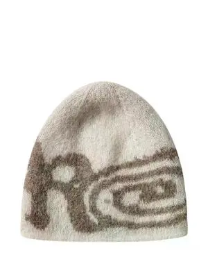 ROA Vortex Beanie Hat - White
