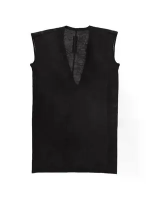 Rick Owens Dylan V-neck T-shirt - Black