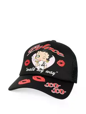 PALACE Betty Boop Trucker Cap - Black