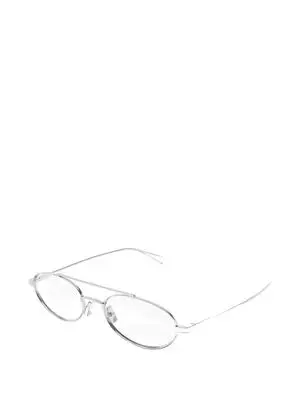 Saint Laurent Pilot-frame Double-bridge Glasses