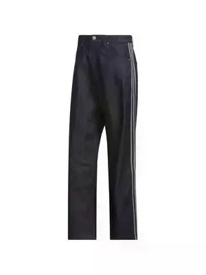 Adidas Firebird Side-stripe Jeans - Blue