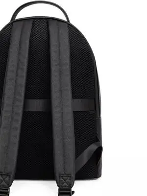 Armani Exchange Logo-patch Cross-grain Backpack