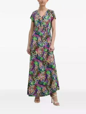 MORGAN Floral-print Maxi Dress - Multicolour