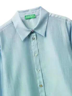 BENETTON Slub-texture Shirt