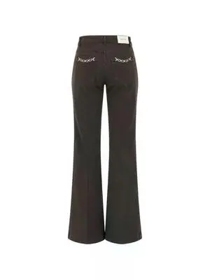KOCCA Chain-embellished Flared Jeans