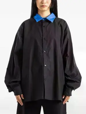 LII Contrast-collar Shirt