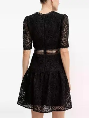 MORGAN V-neck Lace Mini Dress