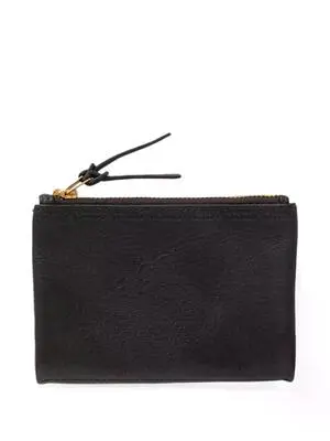 Visvim Logo-debossed Grained Leather Wallet