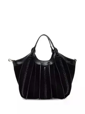 GIANNI CHIARINI Medium Dua Braided Leather Tote Bag