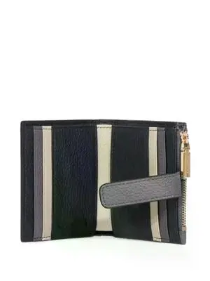COCCINELLE Pebbled Tricolour Wallet