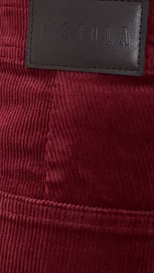 PISTOLA Penny Crop High Rise Corduroy Pants