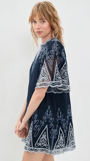 Sea Vali Embellished Mini Dress