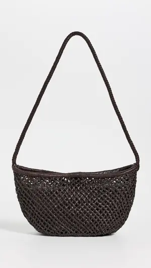 ST. AGNI Mesh Crescent Bag