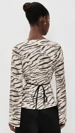 BAILEY ROSE Zebra Top