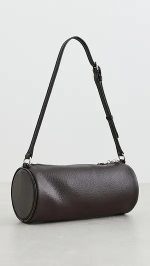 Stella McCartney Logo Embossed Grainy Faux Leather Eco Pouch