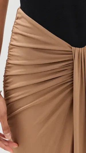 Simkhai Matilde Short Sleeve Gown