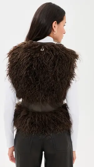 Apparis Cleo Mongolian Vest