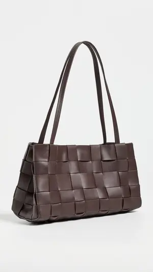 ST. AGNI Slim Woven Tote
