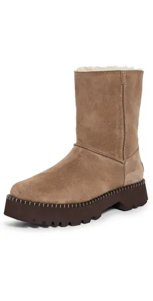UGG Uptowner Short Boots - Light Bronze