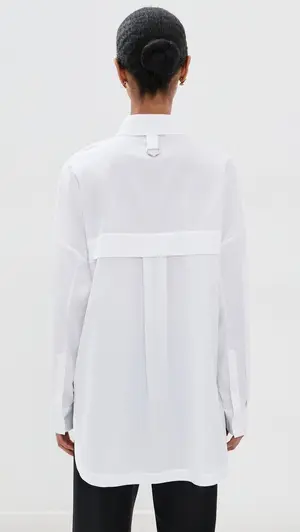 Tibi New Shirting Gabe Oversized Shirt