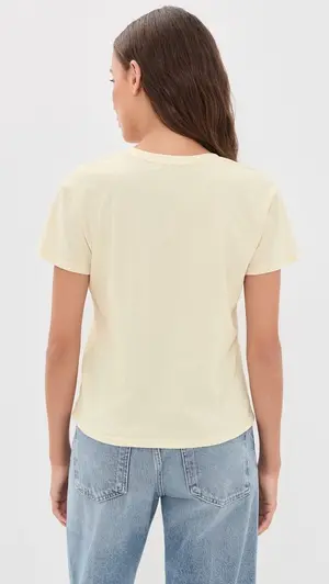 PERFECTWHITETEE Harley Cotton Boxy Crew Tee