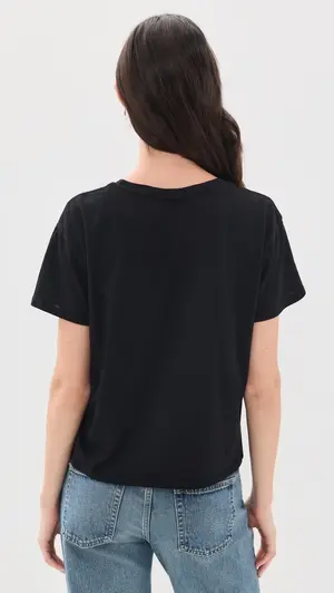 PERFECTWHITETEE Harley Boxy Crew Tee