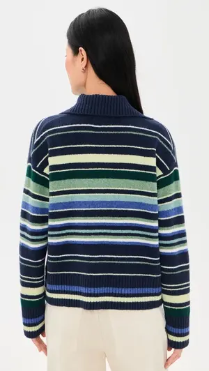 Free People Trading Up Stripe Sweater