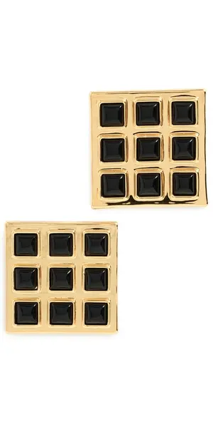 JULIETTA Delilah Earrings - Gold/black