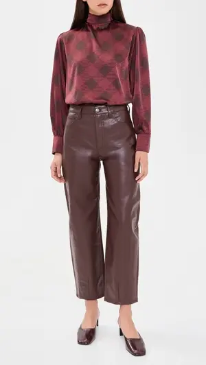 PISTOLA Eli High Rise Arched Leg Pants