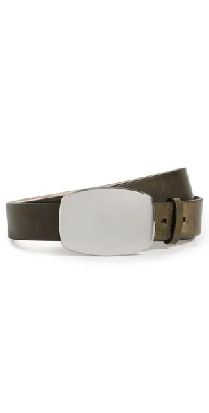 Rag & Bone Wyatt Belt - Olive