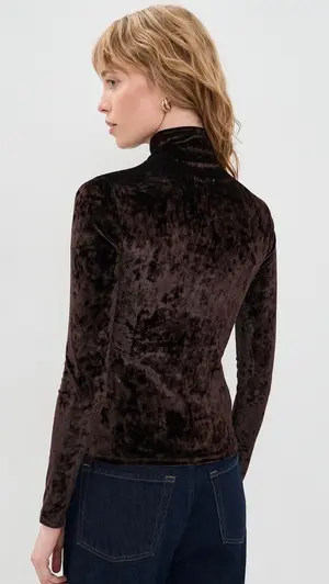 Joe's Jeans The Velvet Tony Long Sleeve Top