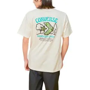 CONVERSE Landscape Center Tee Asia Sizing