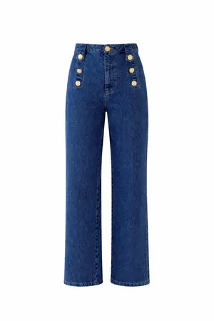 EXQUISE Aleron Denim Pants Indigo