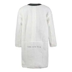 Adidas Fleece Jacket Asia Sizing 'white Black