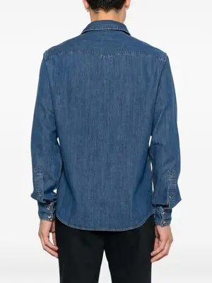JACOB COHЁN Cotton Western Shirt