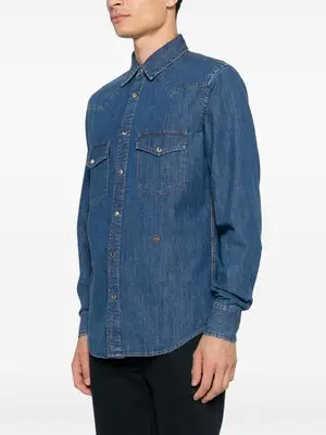 JACOB COHЁN Cotton Western Shirt
