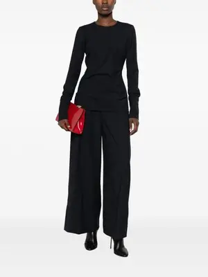 THE LATEST Deva Wool Blend Trousers