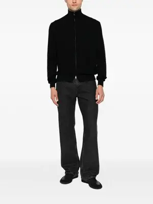 Brioni Cotton And Silk Cardigan By