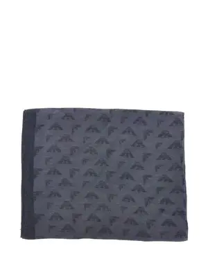 Emporio Armani Allover Logo Scarf