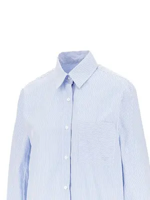 Emporio Armani Striped Cotton Shirt