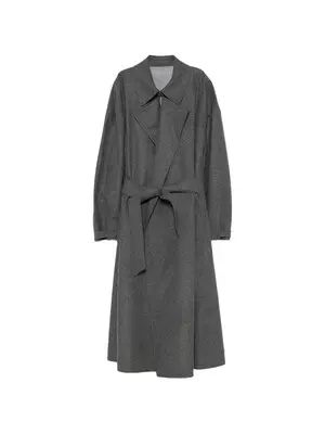 Emporio Armani Flannel Long Coat