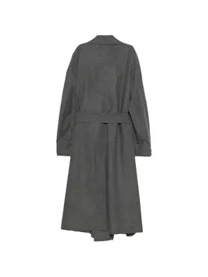 Emporio Armani Flannel Long Coat