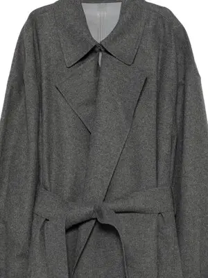 Emporio Armani Flannel Long Coat