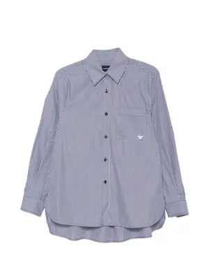 Emporio Armani Striped Cotton Shirt