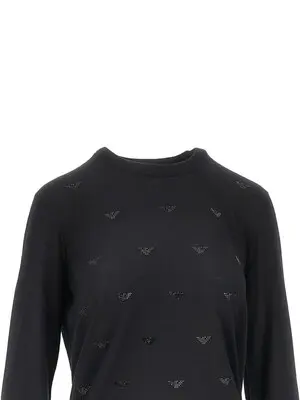 Emporio Armani Wool Crewneck Jumper