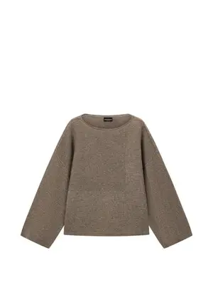 Emporio Armani Wool Crewneck Sweater