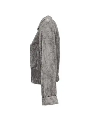 Emporio Armani Velvet Blouson Jacket