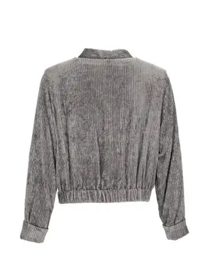 Emporio Armani Velvet Blouson Jacket