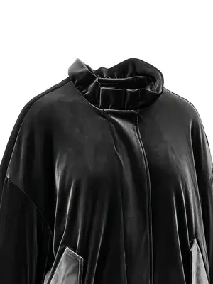 Emporio Armani Chenille Blouson Jacket - Black