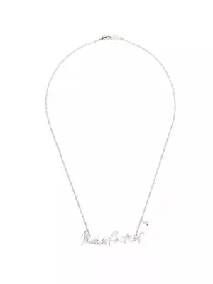 VIVIENNE WESTWOOD Motherfucker Pendant Necklace - Silver